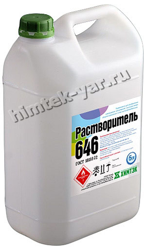 Растворитель Р-646 | Лакокрасочная продукция